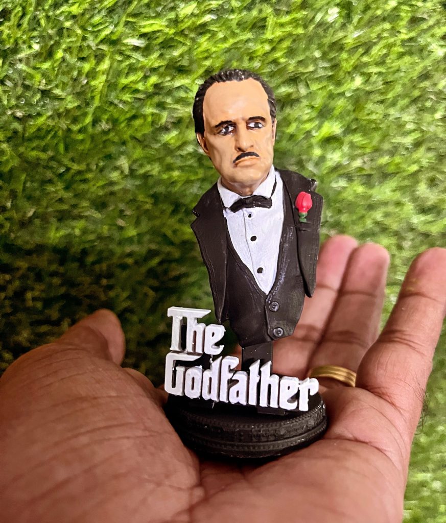 Godfather Bust Statue 3.5 inch tall (3d printed and Handpainted ...